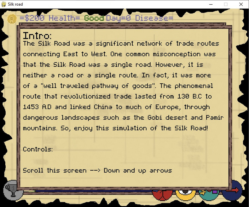 Silk Road simulation by Pi squid