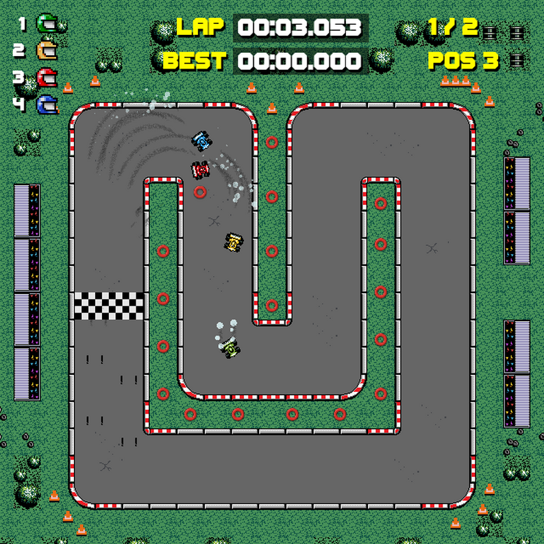 Top Down Racing Template - Godot by RNB Games