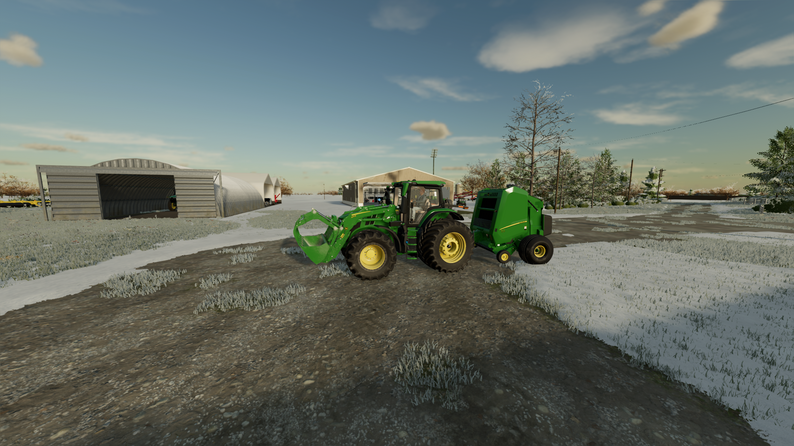 FS22 John Deere 560M by Dkbmodding