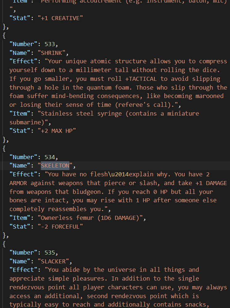 FIST JSON Data by ululu