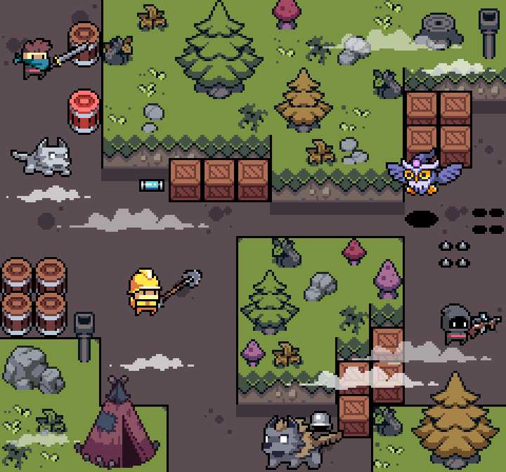 Tiny Rangers : Forest Assets by Alb_pixel Store