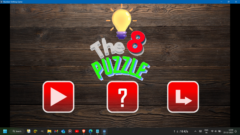 The 8 Puzzle by Lets Connect Games