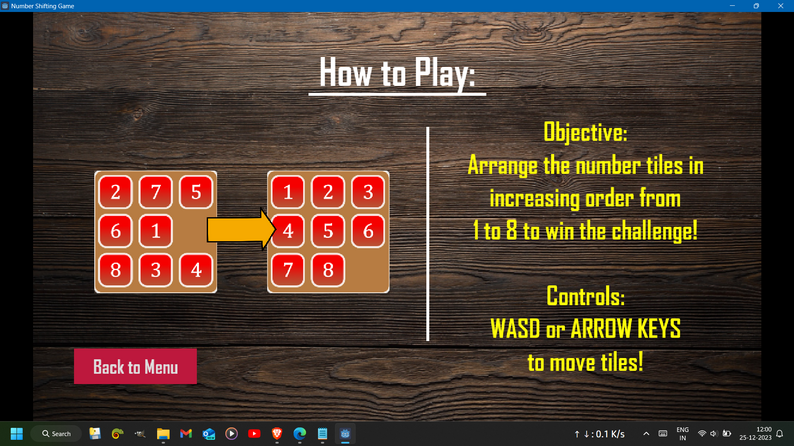 The 8 Puzzle by Lets Connect Games