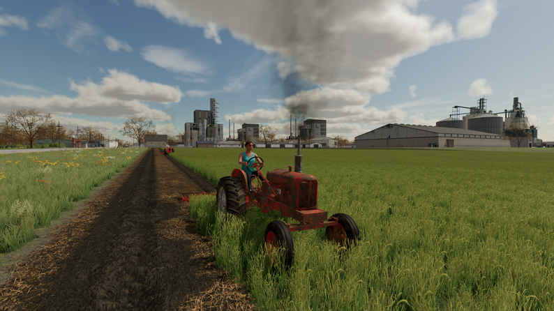 Allis Chalmers WD45 FS22 by Borrowed Parts Modding