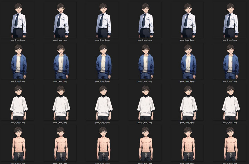 Visual Novel Character by NovelStudio