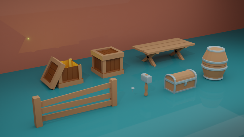 FREE - Generic asset pack 1 by Brickle Pickle