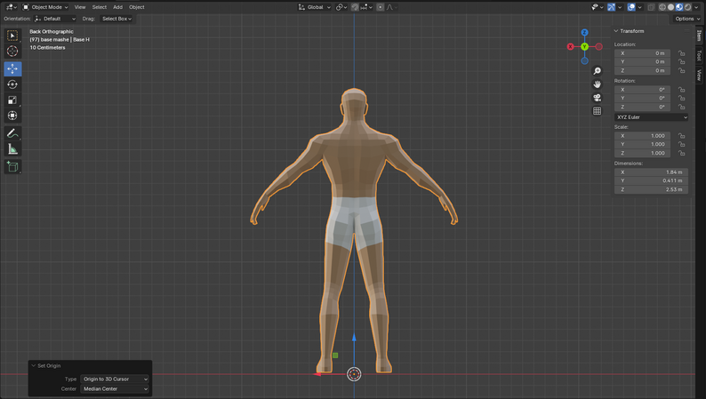 Free Low-poly Character - 3D by DGG