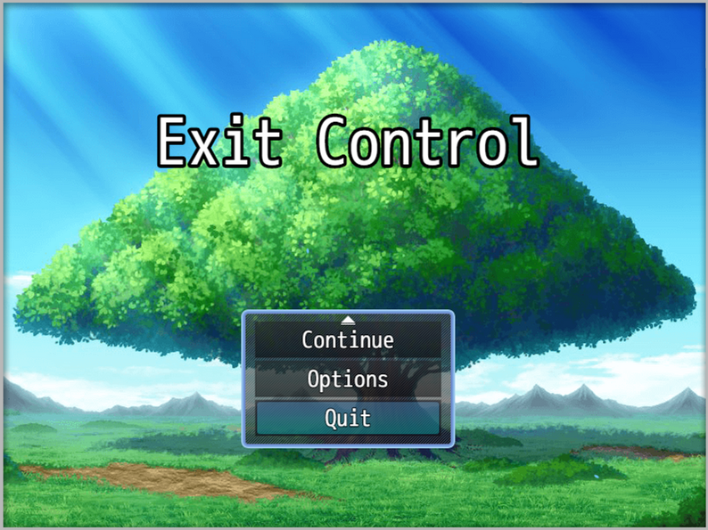 Exit Control for RPG Maker by LTN Games
