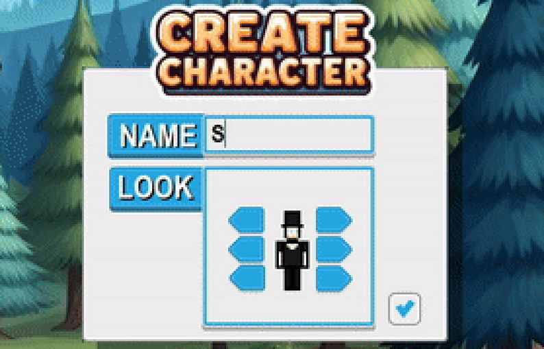 Create Character - ClickTeam Fusion 2.5 character creator example source code by Kacper z Anatomii