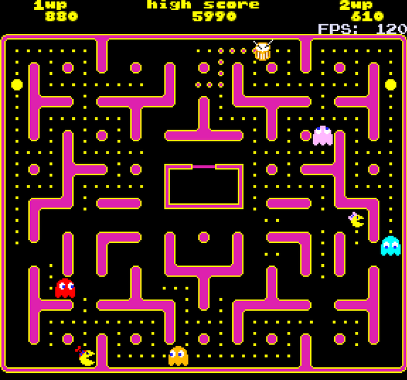 Jr. Pac-Man 40th Anniversary by Pookin