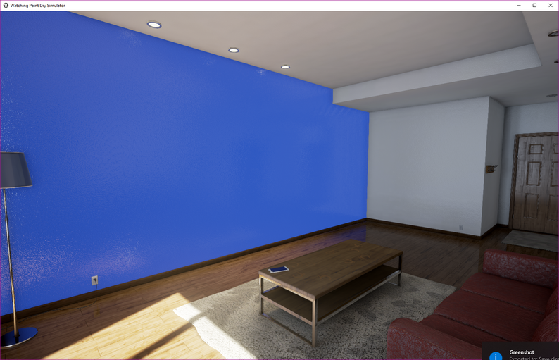 Watching paint dry simulator by LlamaStuffGames