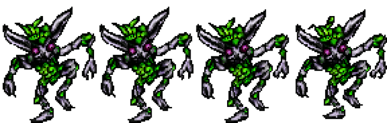 Monster Spritesheet pack by gilgaphoenixignis