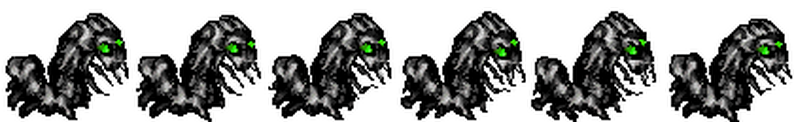 Monster Spritesheet pack by gilgaphoenixignis