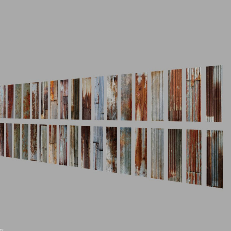 Rusty Panels Prefab by KrowFS