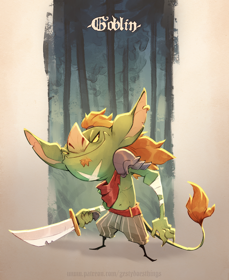 Dungeon Crawlers- TTRPG Monster Art by Toby Allen