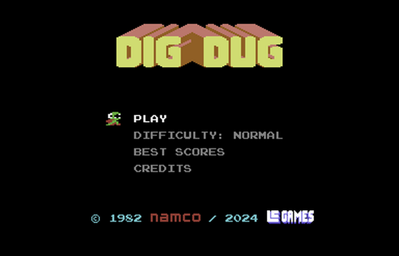 Dig Dug (C64) by LC-Games