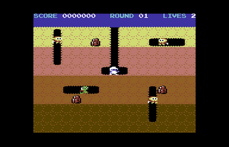 Dig Dug (C64) by LC-Games