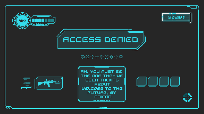 Ultimate Pixel Sci-Fi UI set by Finnmercury