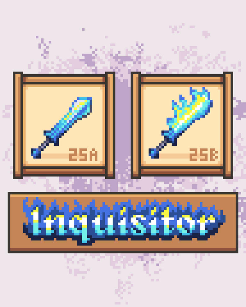 Swordtember 2023 Collection - 32x32px Swords by RunicPixels