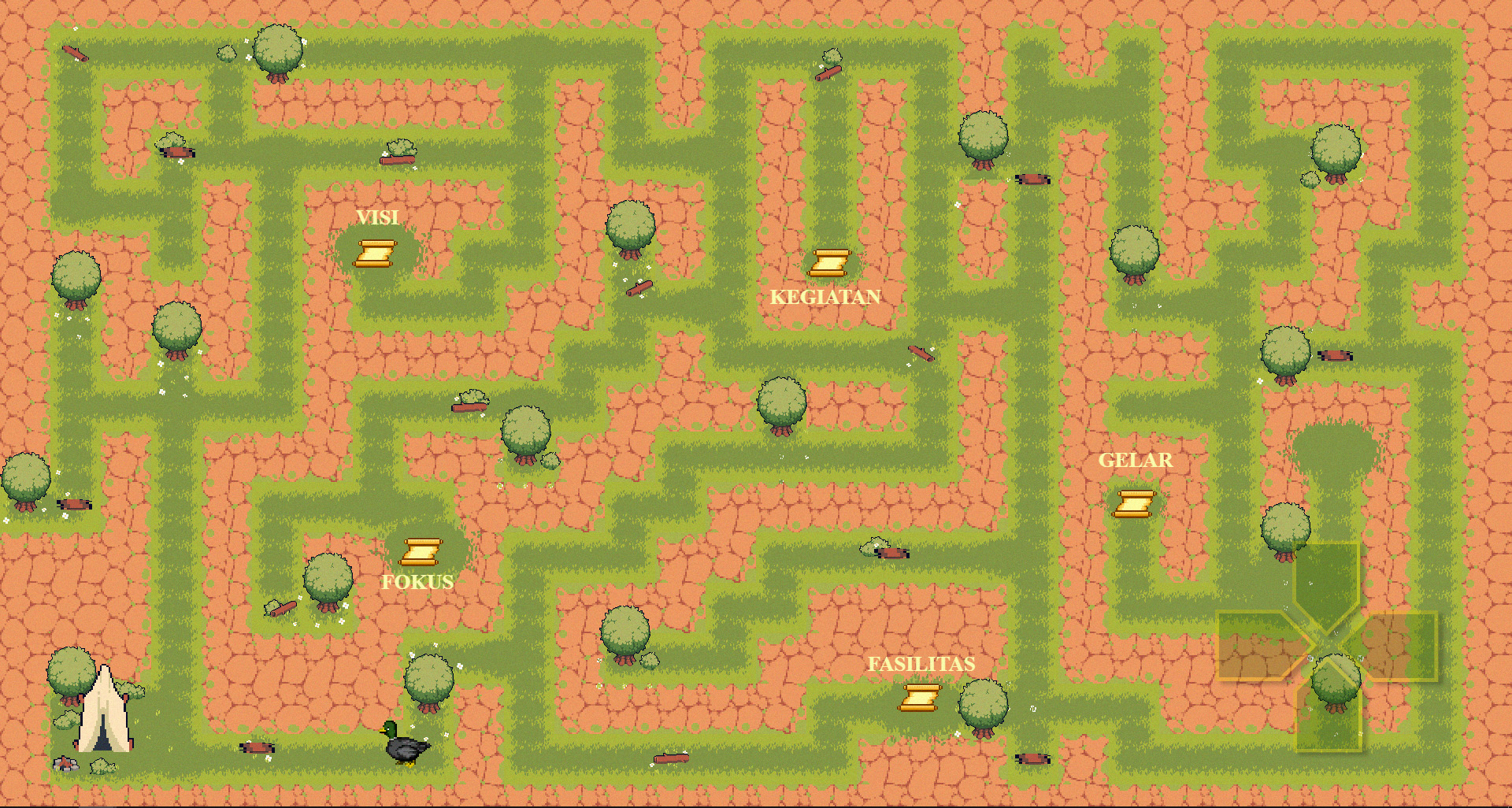 Duck: Maze of Knowledge by Viynviyn