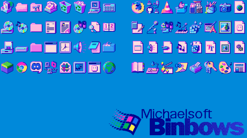 𝕎𝕚𝕟𝕕𝕠𝕨𝕤 𝟡𝟝 +𝓟𝓛𝓤𝓢+ Icon Pack #2 by aconfuseddragon