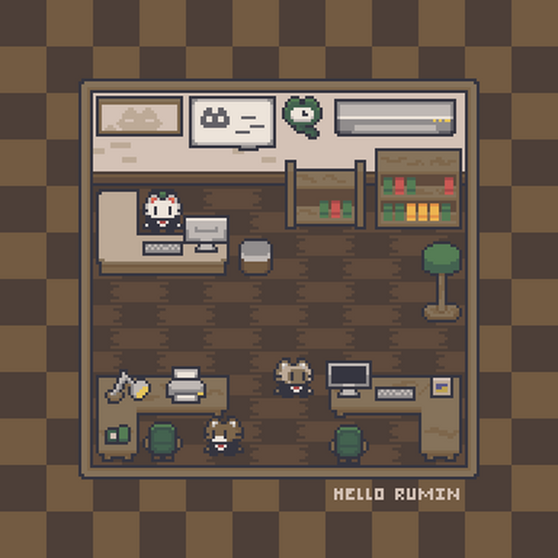 Neko Office Asset Pack by HelloRumin