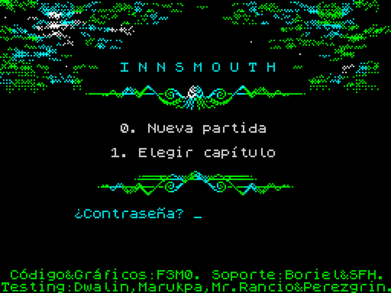 Innsmouth|ZX Spectrum 48k by Bitfans