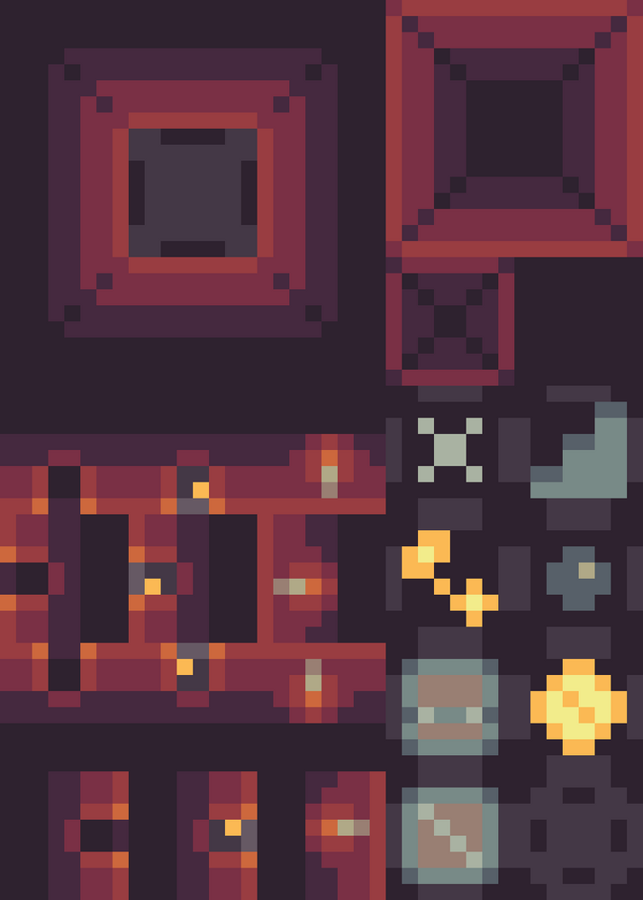 Dungeon Tileset by Trixder