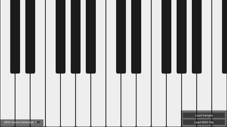 Godot MIDI Keyboard by Maaack