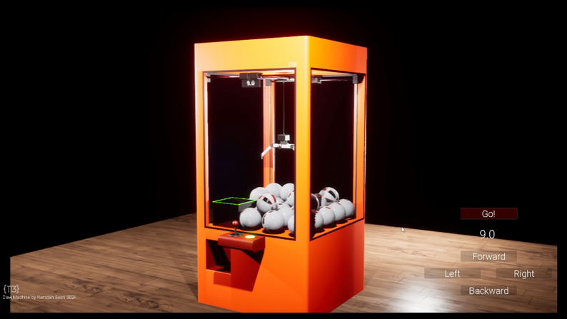 Prototype #2: Claw Machine by hamdanbasri