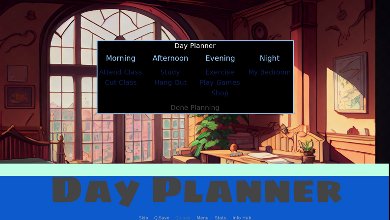 Advanced Dating Sim Framework For Ren'py by Psykhae
