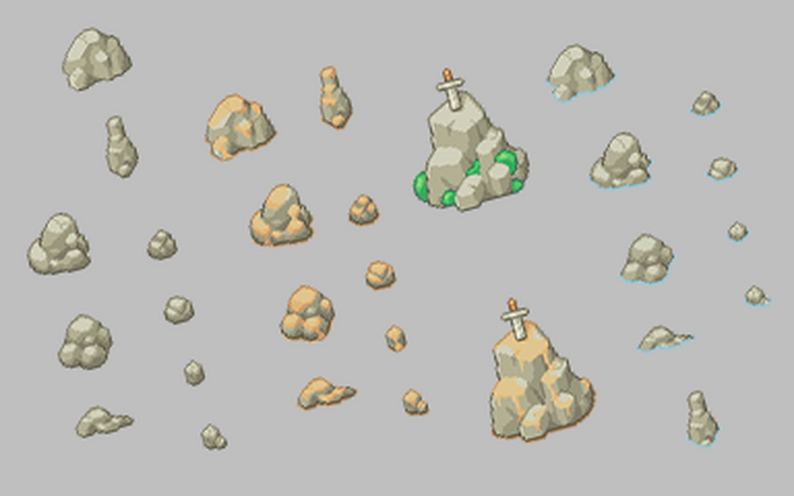 The Fantasy Tileset - Desert Oasis - 16x16 pixel art asset pack by ...