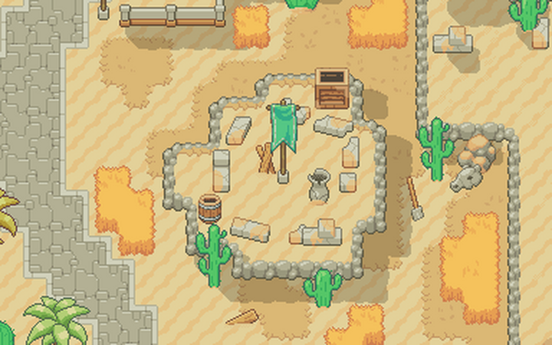 The Fantasy Tileset - Desert Oasis - 16x16 pixel art asset pack by ...