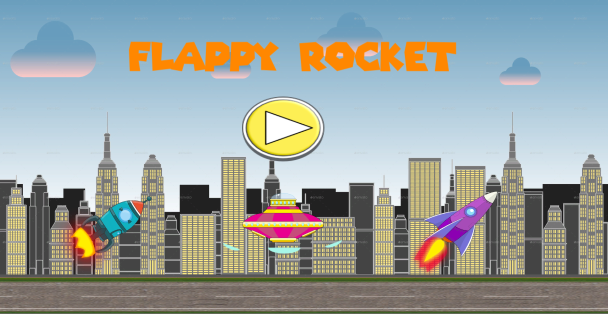 Flappy Rocket by hasaniliev