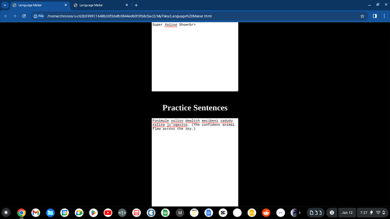 Conlang Creator by JavaDev Games
