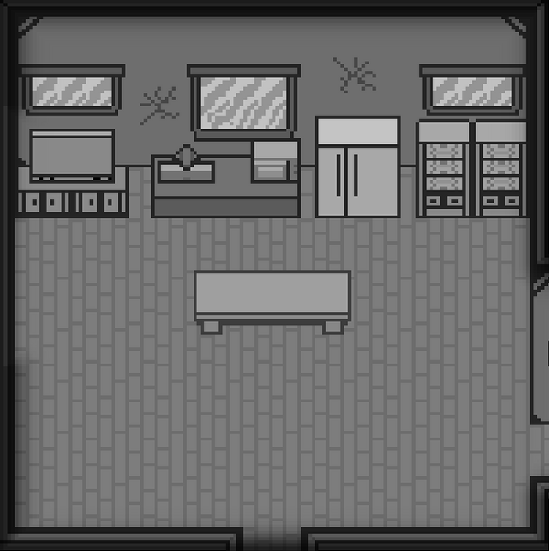 Horror House Tileset by Asset Bakery