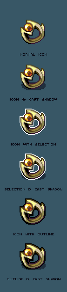 Pixel Fantasy RPG Icons Accessoires 32×32 by Thomas Feichtmeir "Cyangmou"
