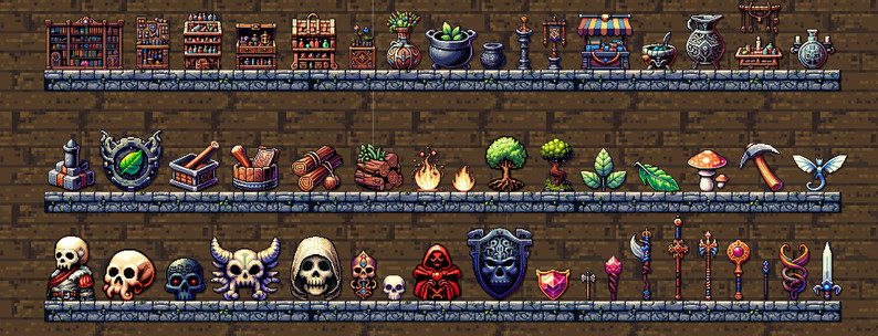 Pixel RPG Pack by Dream Design