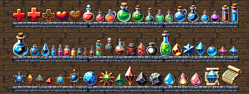 Pixel RPG Pack by Dream Design