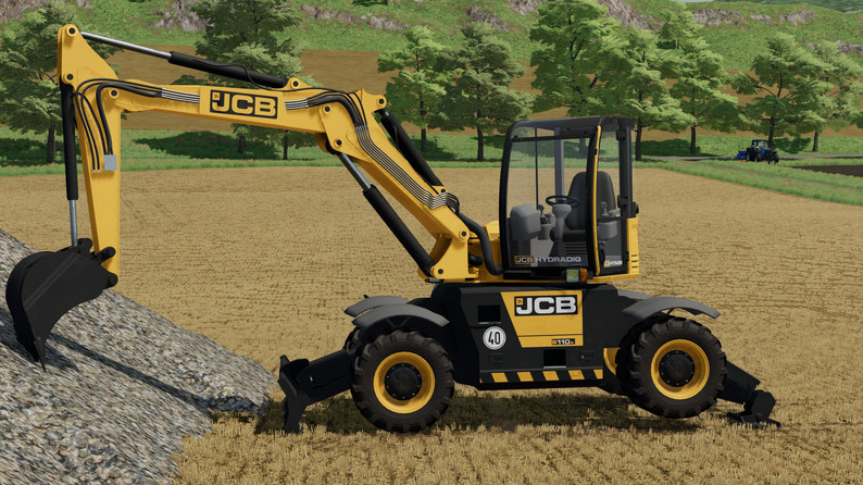 FS22 JCB Hydradig 110W by CYSG | Cyprus Simulation Gamers