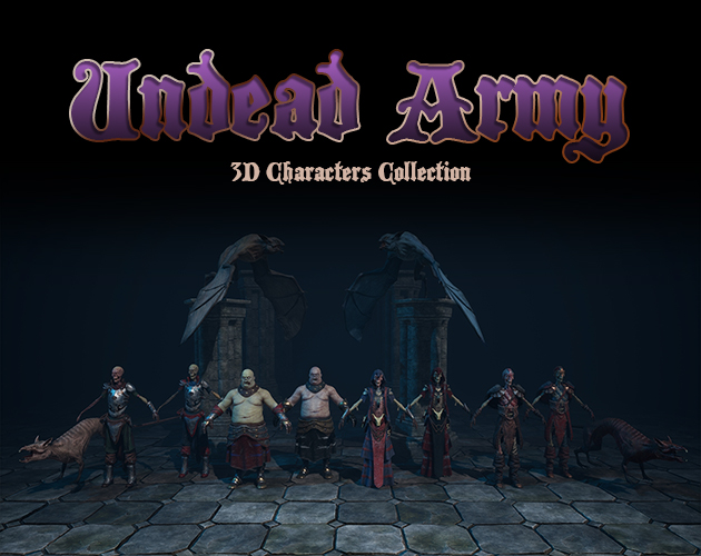 Undead Army - Characters Collection by Troglobytes