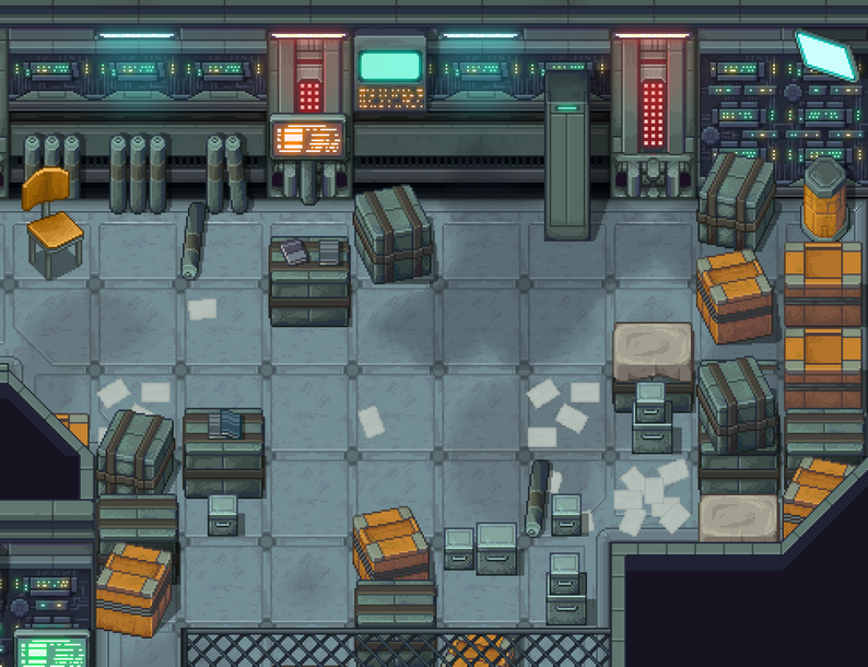 Winlu Spaceship Tileset by WinLu