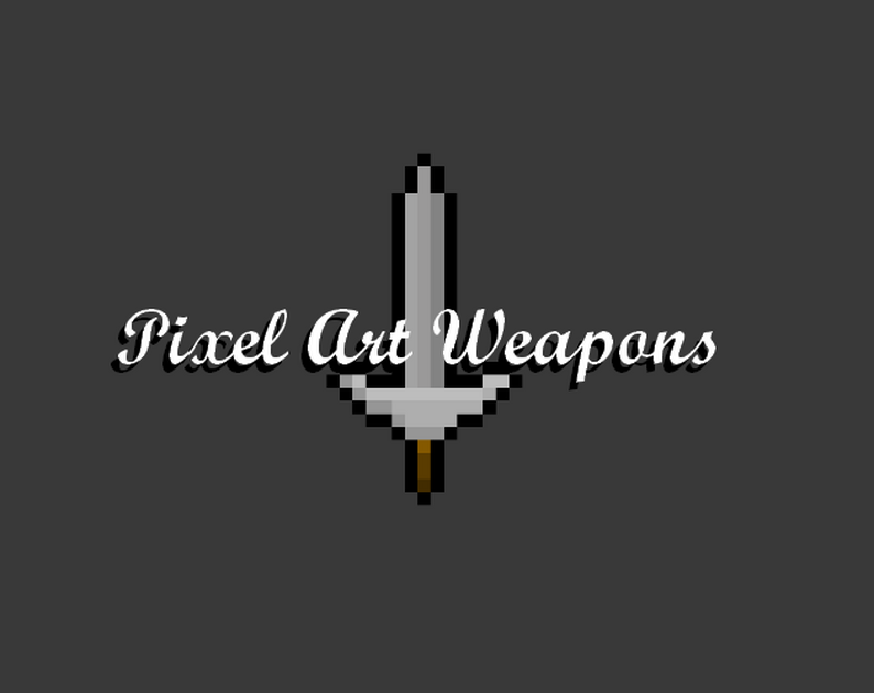Pixel Art Weapon Pack by tembee2