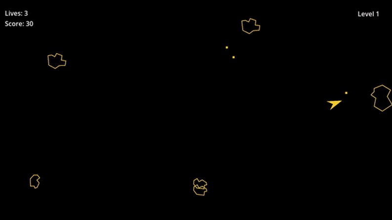 Asteroids - #4 in 20 Games Challenge! by crazillo