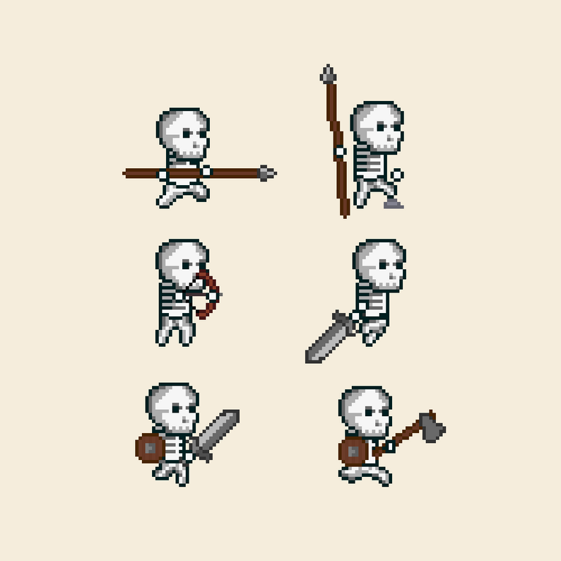 Life vs Death Battle Pack 2D Sprites by Ho88it