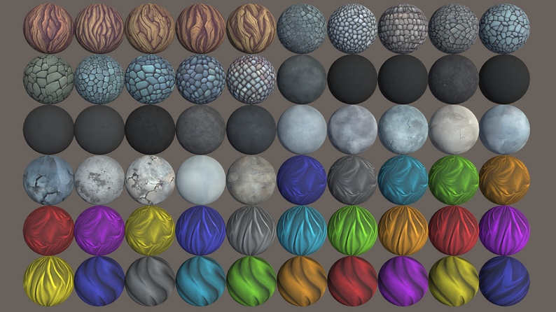 Stylized Textures – Mega Pack Vol 2 by oleekconder