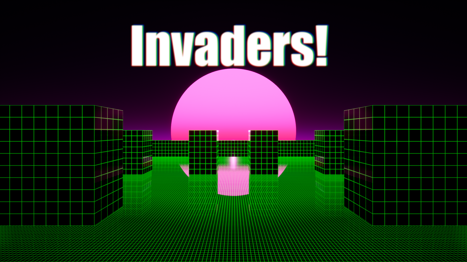 Invaders! Arcade Tank Defender by Chloe Mitsu