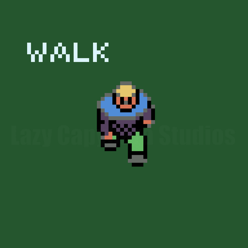 Top-Down Pixel Art Character Asset Pack by Lazy Capybara Studios