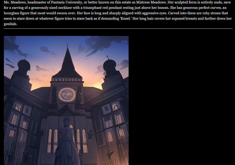 Meadows Mansion v0.7 [Giantess/Shrink Text Adventure] by RestorationStation