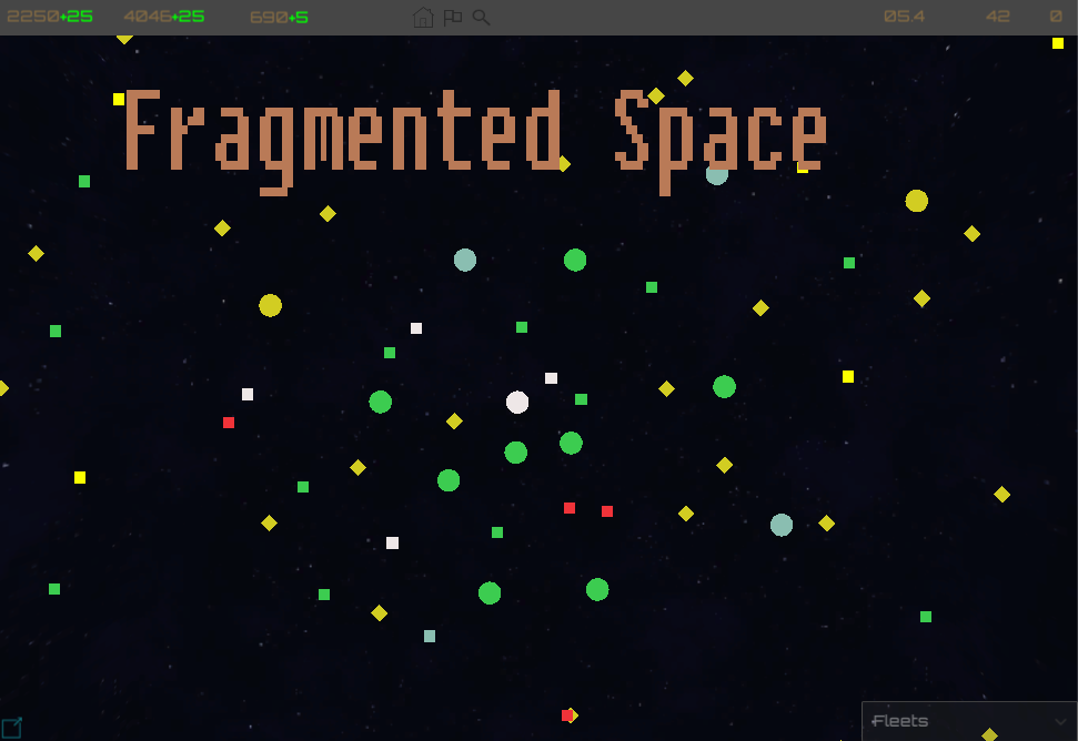 Fragmented Space by 104105